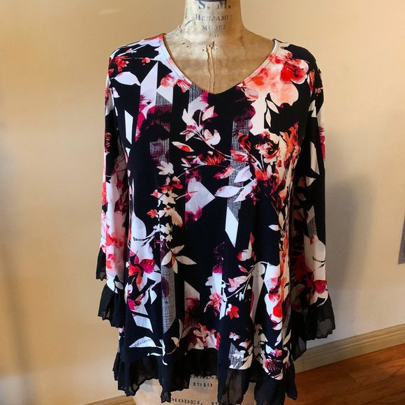 Alfani | Tops | Alfani Dressy Blouse Size Large | Poshmark